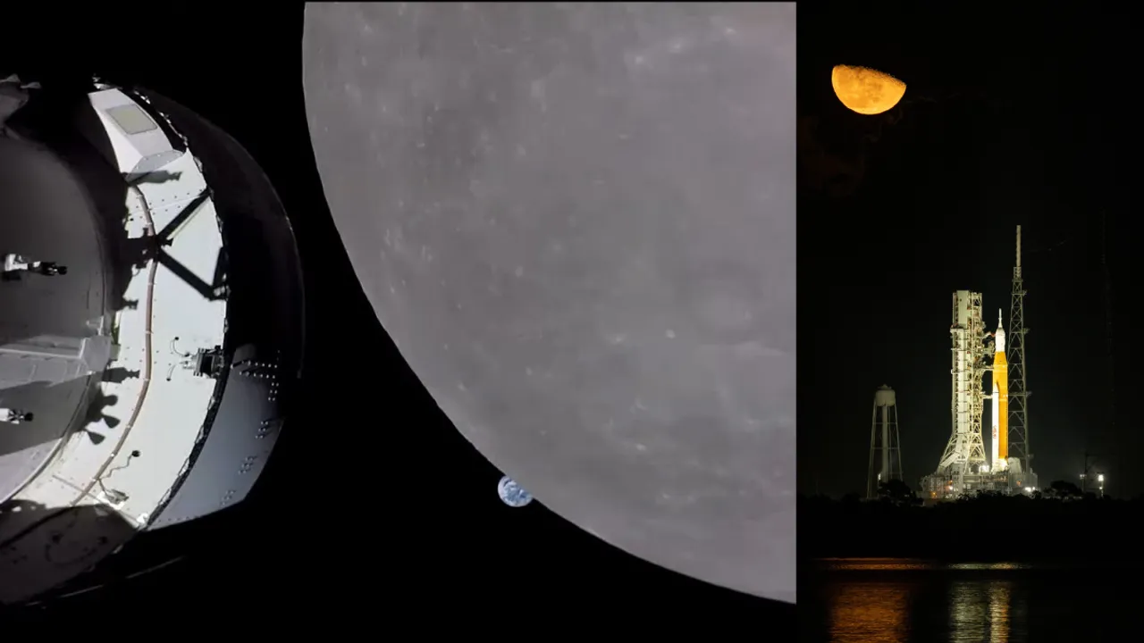 NASA's Artemis reaches moon, clicks image of 'pale blue dot' earth