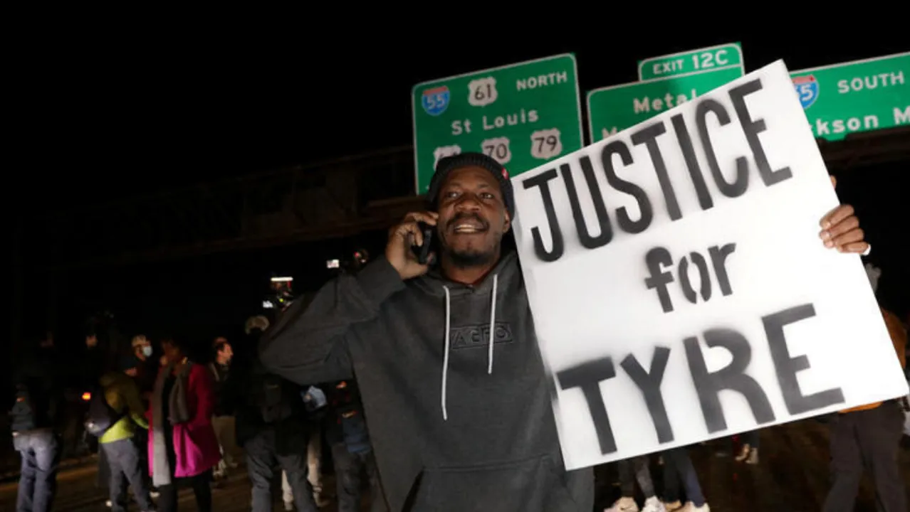 In Pics: Protests across US after Memphis released video of officers ...