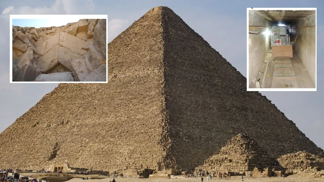 Egypt discovers hidden corridor in Great Pyramid of Giza