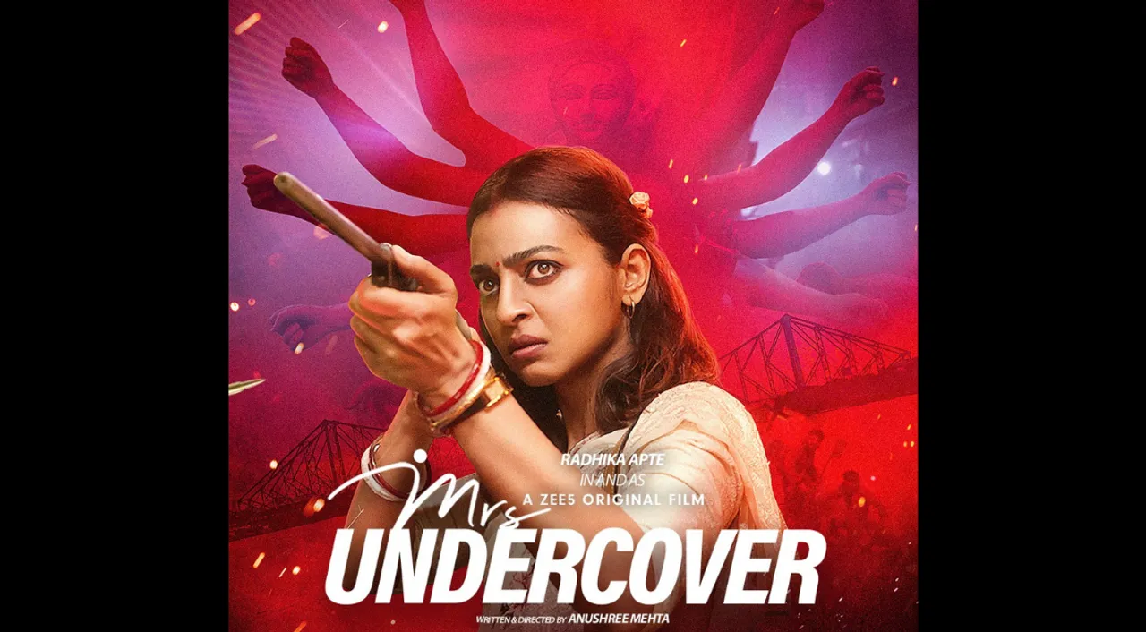 Radhika Apte to lead ZEE5 original film Mrs Undercover, a spy comedy
