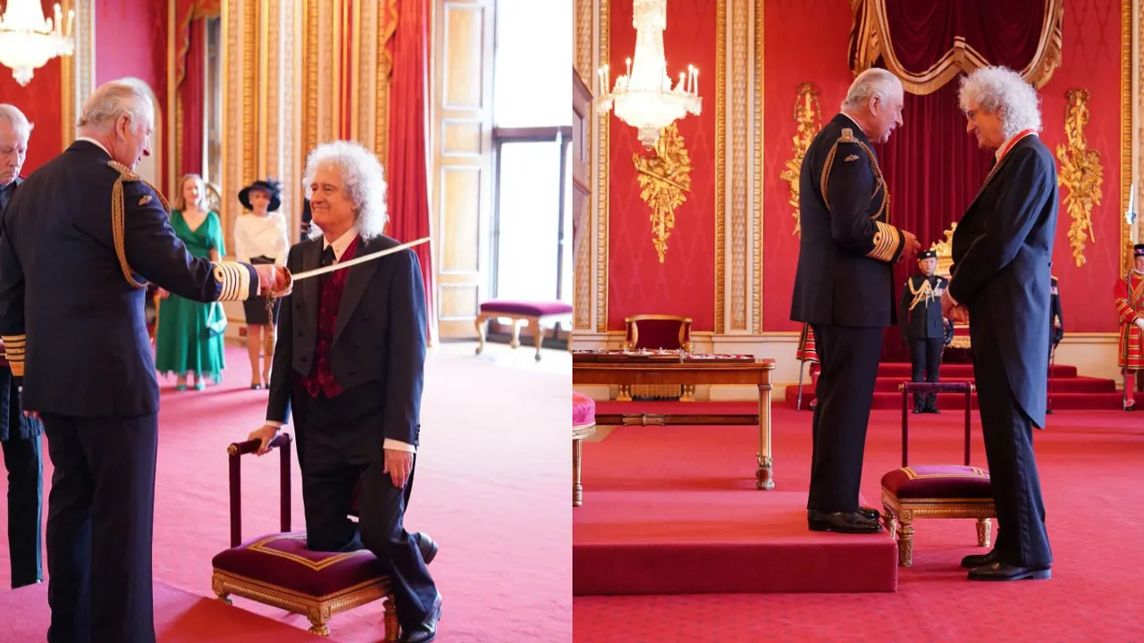 'Arise Sir Brian May': Queen's lead guitarist receives 'Knight Bachelor ...