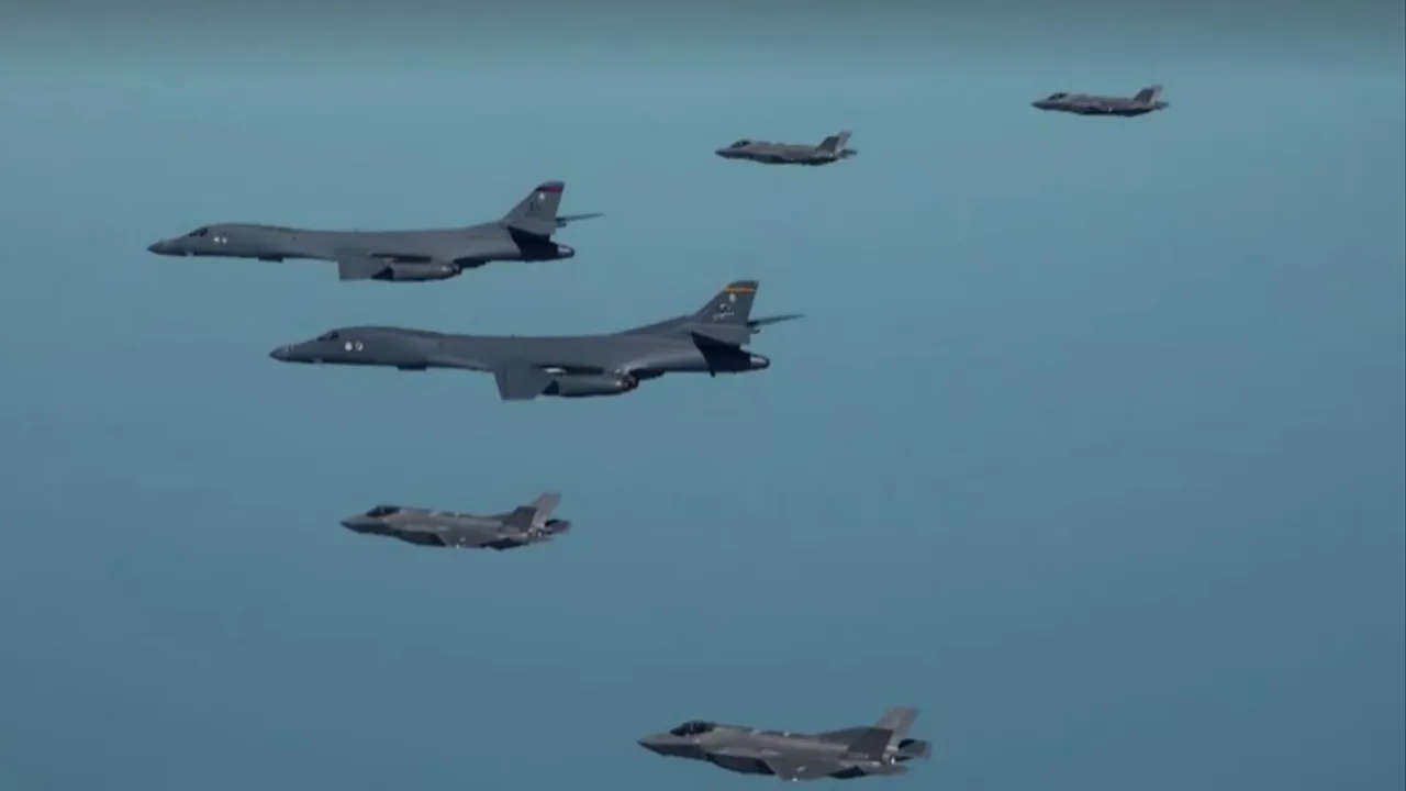 US, South Korea conduct joint air drills with fighter jets, bombers