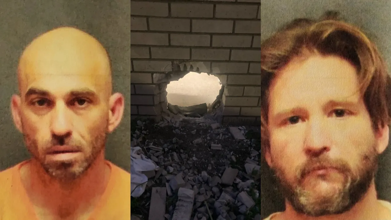 US: Two Virginia inmates escape prison using toothbrush and metal scoop