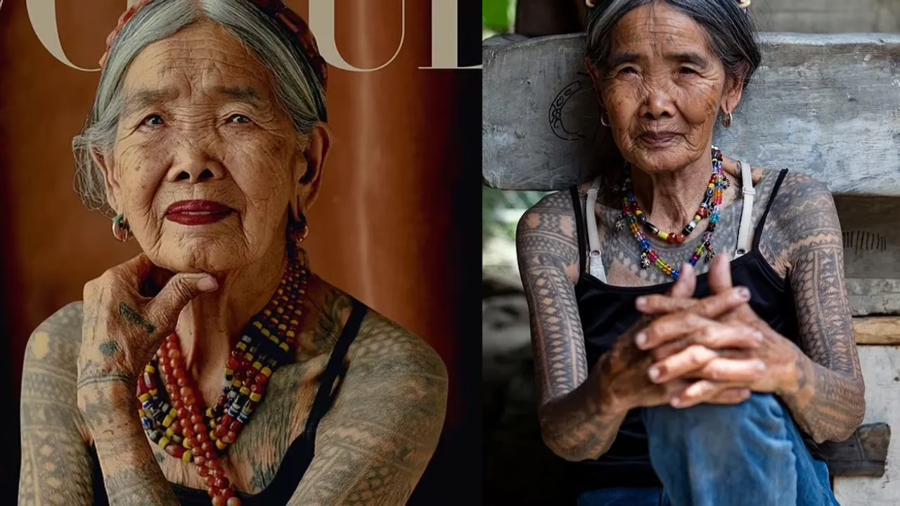 Meet 106-year-old Filipino tattoo artist, Vogue's oldest cover star
