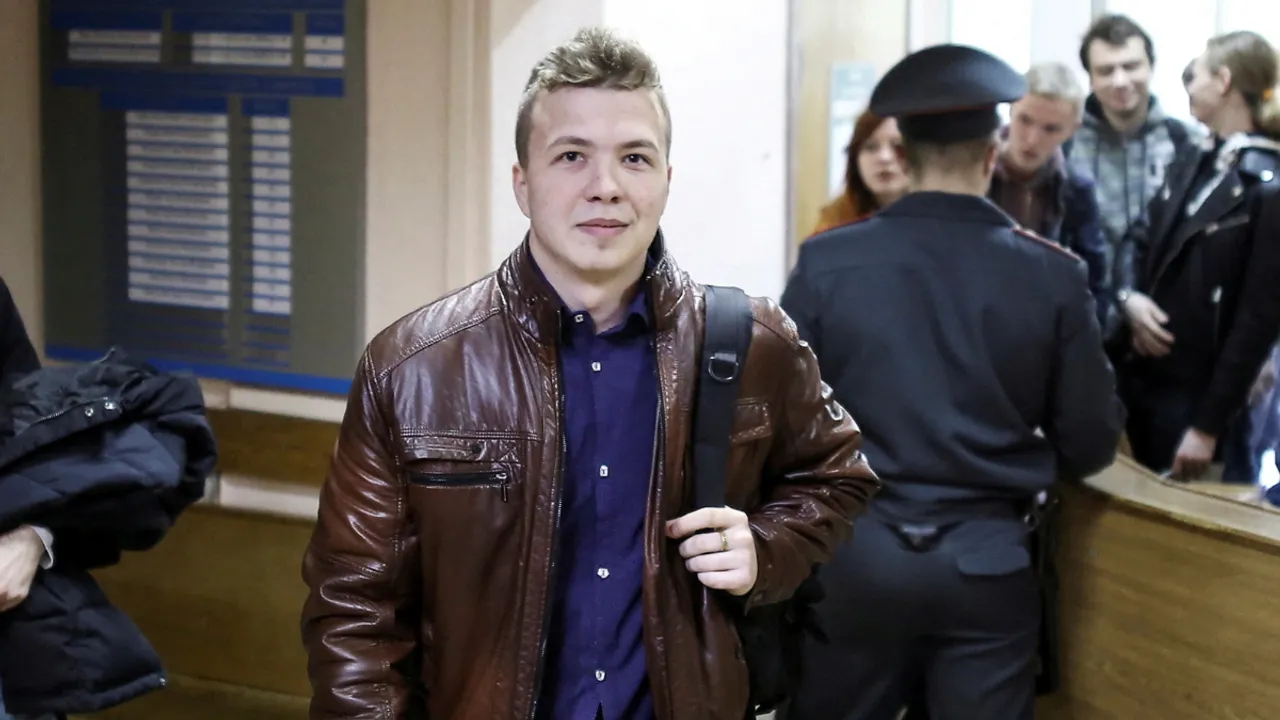 Belarusian blogger Roman Protasevich, arrested in 2021 after Ryanair ...