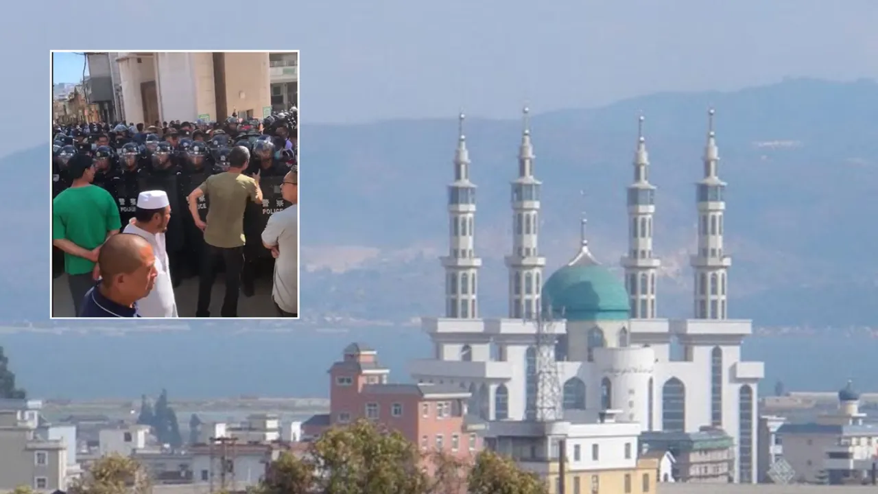 Watch | Muslims in China's Yunnan clash with police to stop partial ...