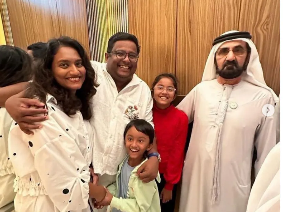 'Very friendly': Indian family hails Dubai ruler after chance meeting ...
