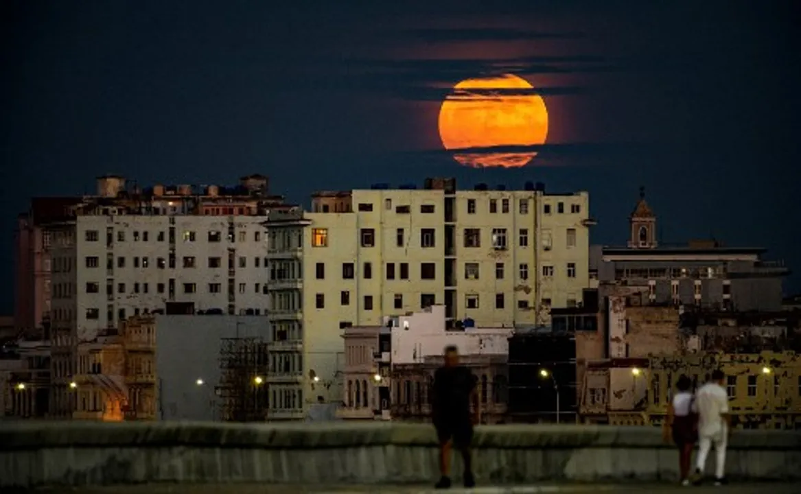 In Pics | Super blue Moon lights night skies around the world