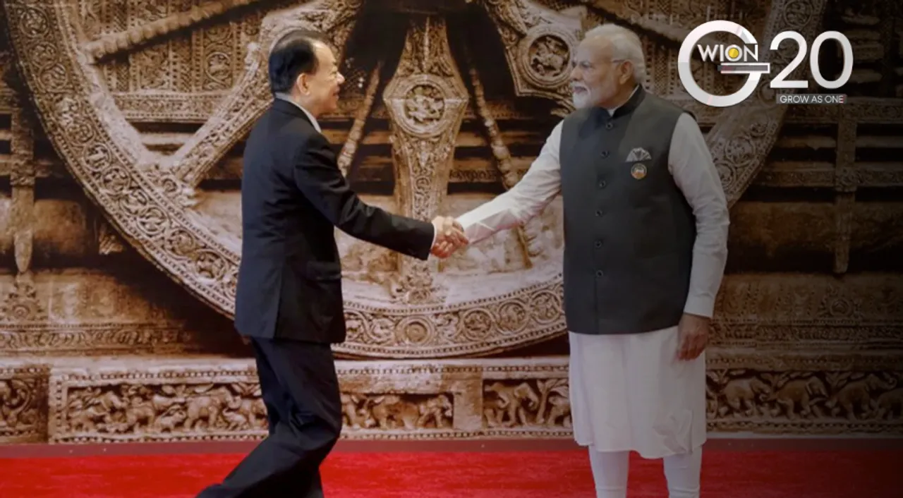 G20 Summit: India showcases Konark Wheel as PM Modi welcomes world leaders