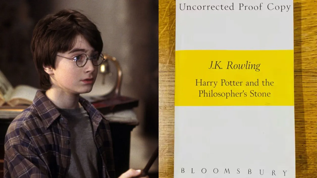 Uncorrected proof copy of Harry Potter and the Philosopher’s Stone sold ...