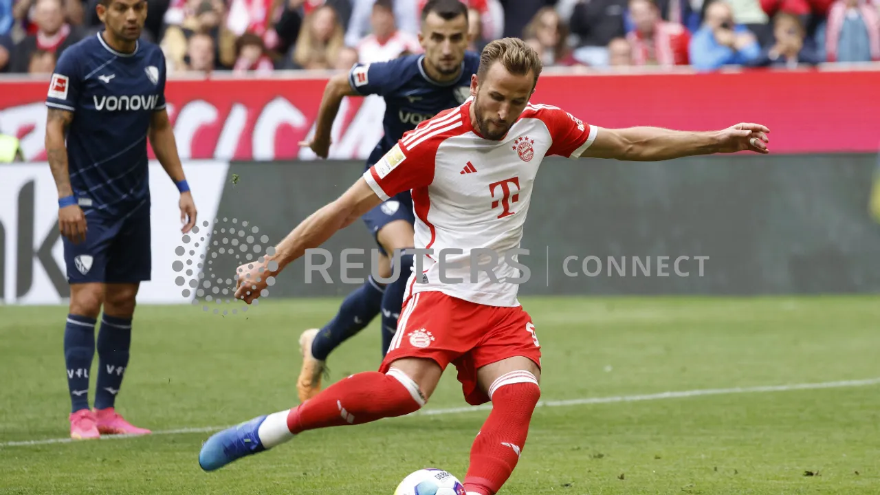 Harry Kane hits maiden Bundesliga hat-trick, assists twice as Bayern ...