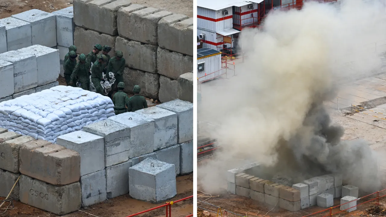 Singapore detonates 100kg World War II-era bomb after thousands evacuated
