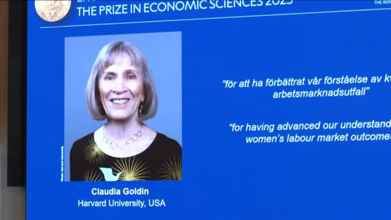 Nobel Prize in Economic Sciences 2023 goes to Claudia Goldin for work ...