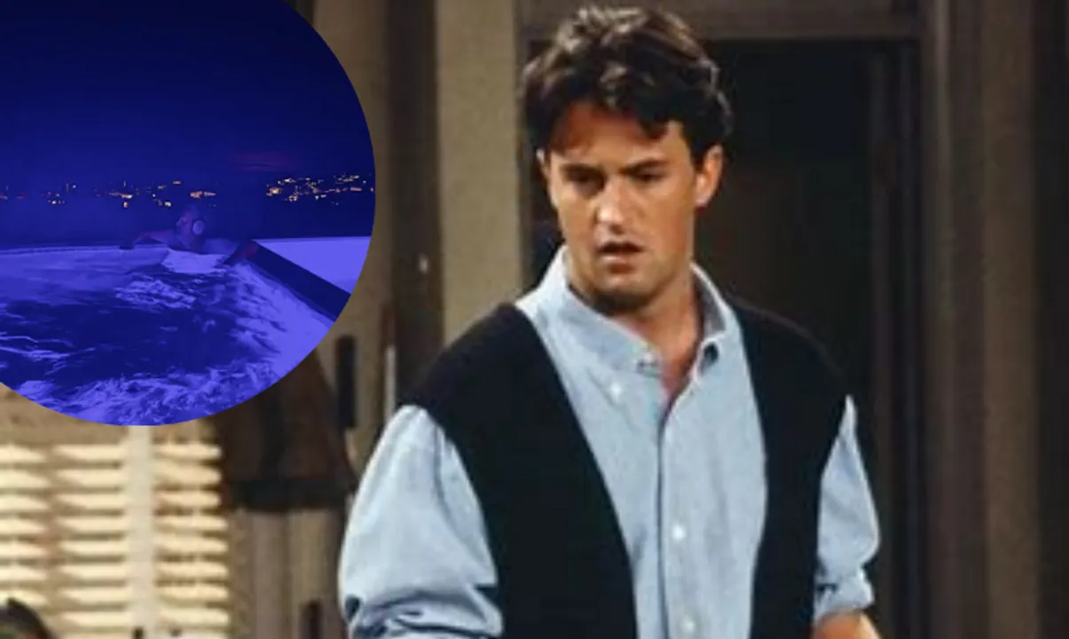 Matthew Perry's last IG post showed him relaxing in a hot tub before ...