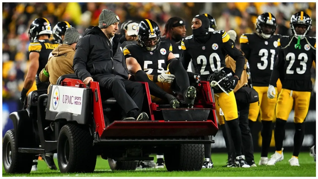 Pittsburgh Steelers' linebacker Cole Holcomb suffers SERIOUS knee ...