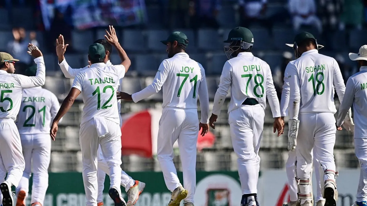 BAN vs NZ 1st Test: Taijul Islam shines for hosts as Bangladesh stun ...