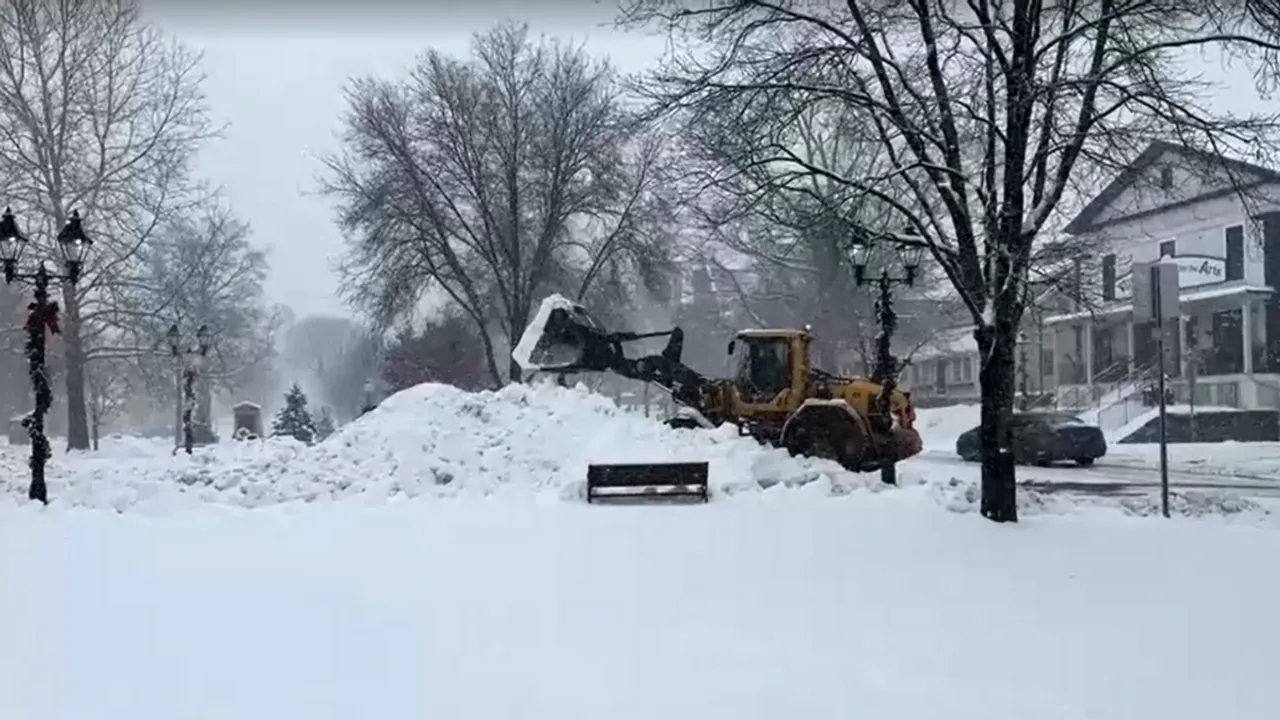 In pics | Winter storm brings strong winds, rainfall and heavy snow in ...