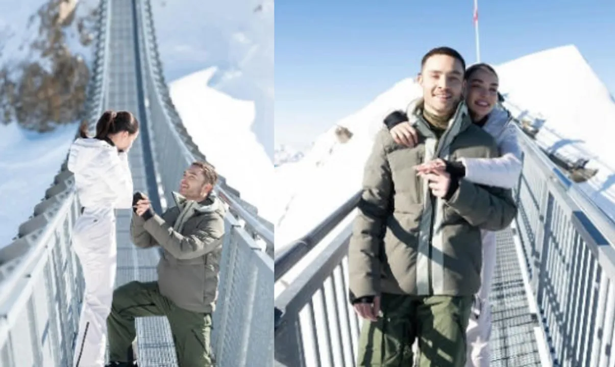 Amy Jackson gets engaged with Gossip Girl star Ed Westwick | Pics inside