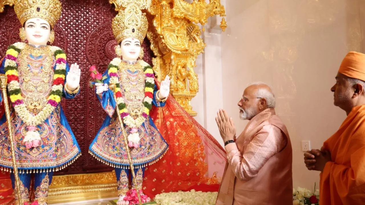 ‘Golden chapter’ for UAE: PM Modi inaugurates BAPS Hindu temple in Abu ...