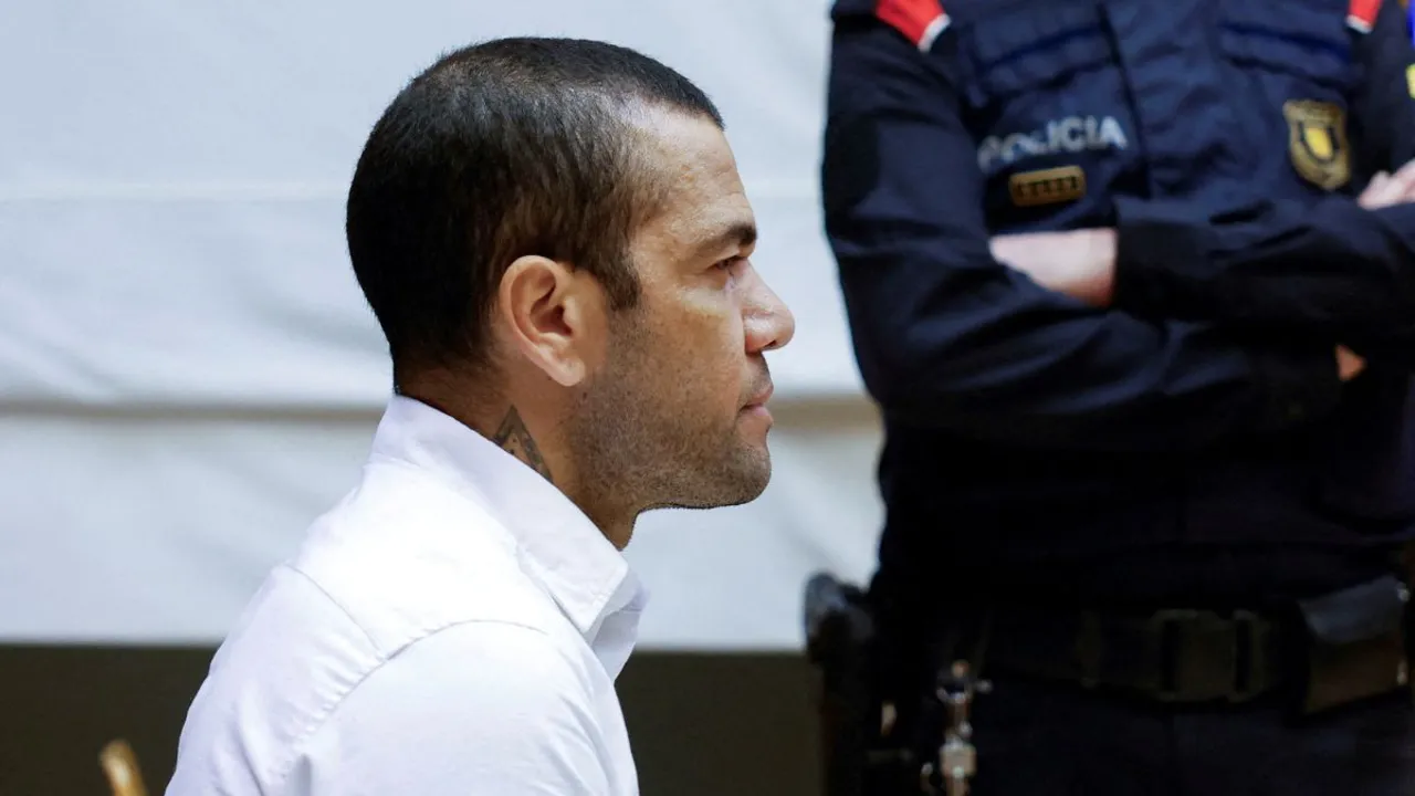 Dani Alves sexual assault case: Barcelona great sentenced to four and a ...