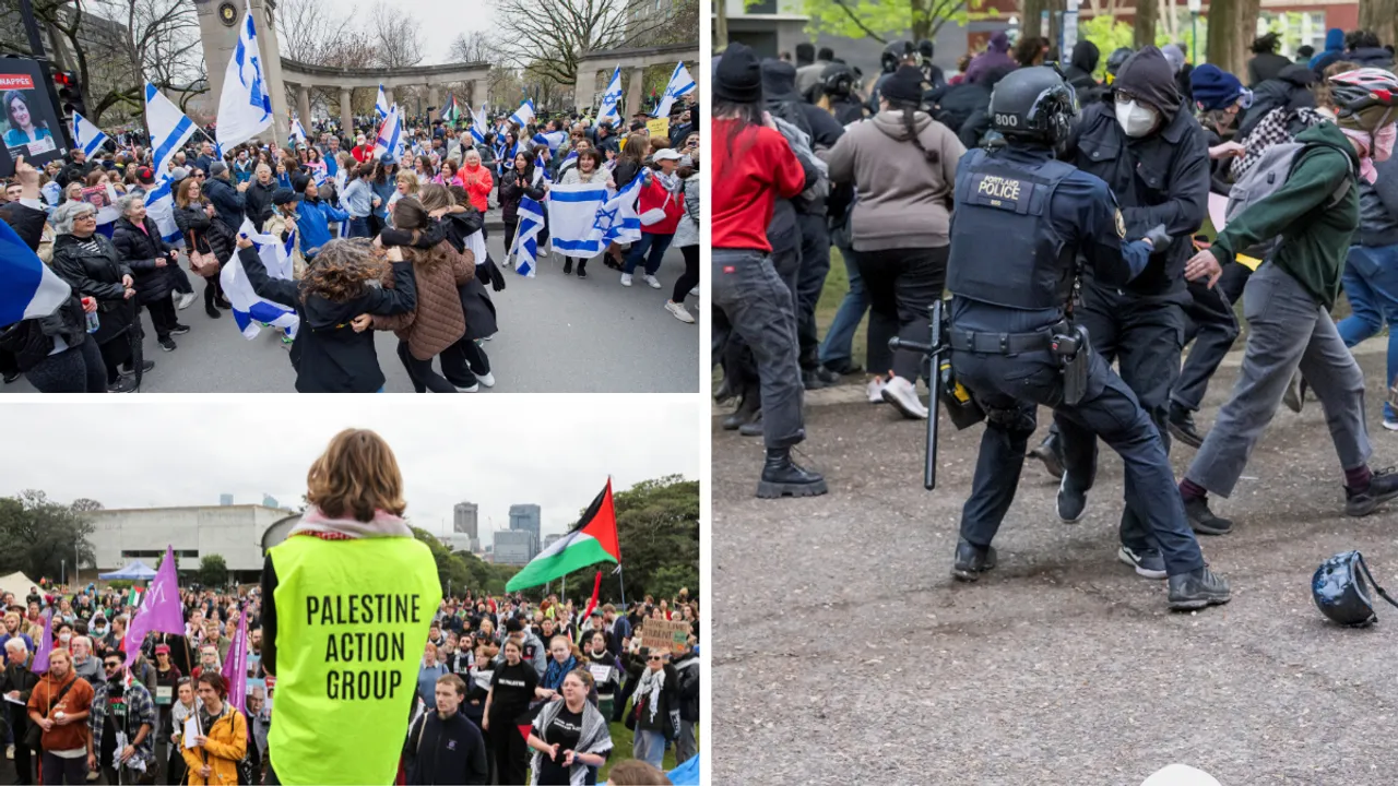 Pro-Palestinian protests spark clashes and arrests across European campuses