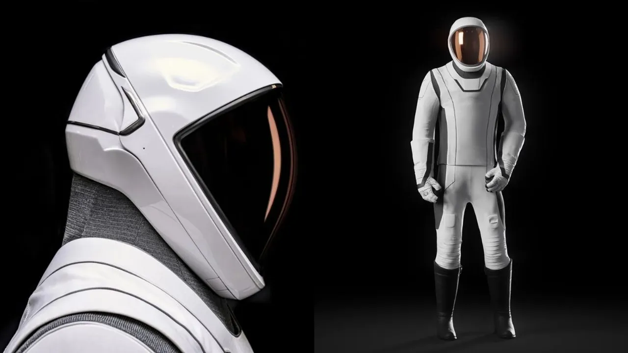 With an eye on Moon and Mars, SpaceX unveils futuristic spacesuits for ...