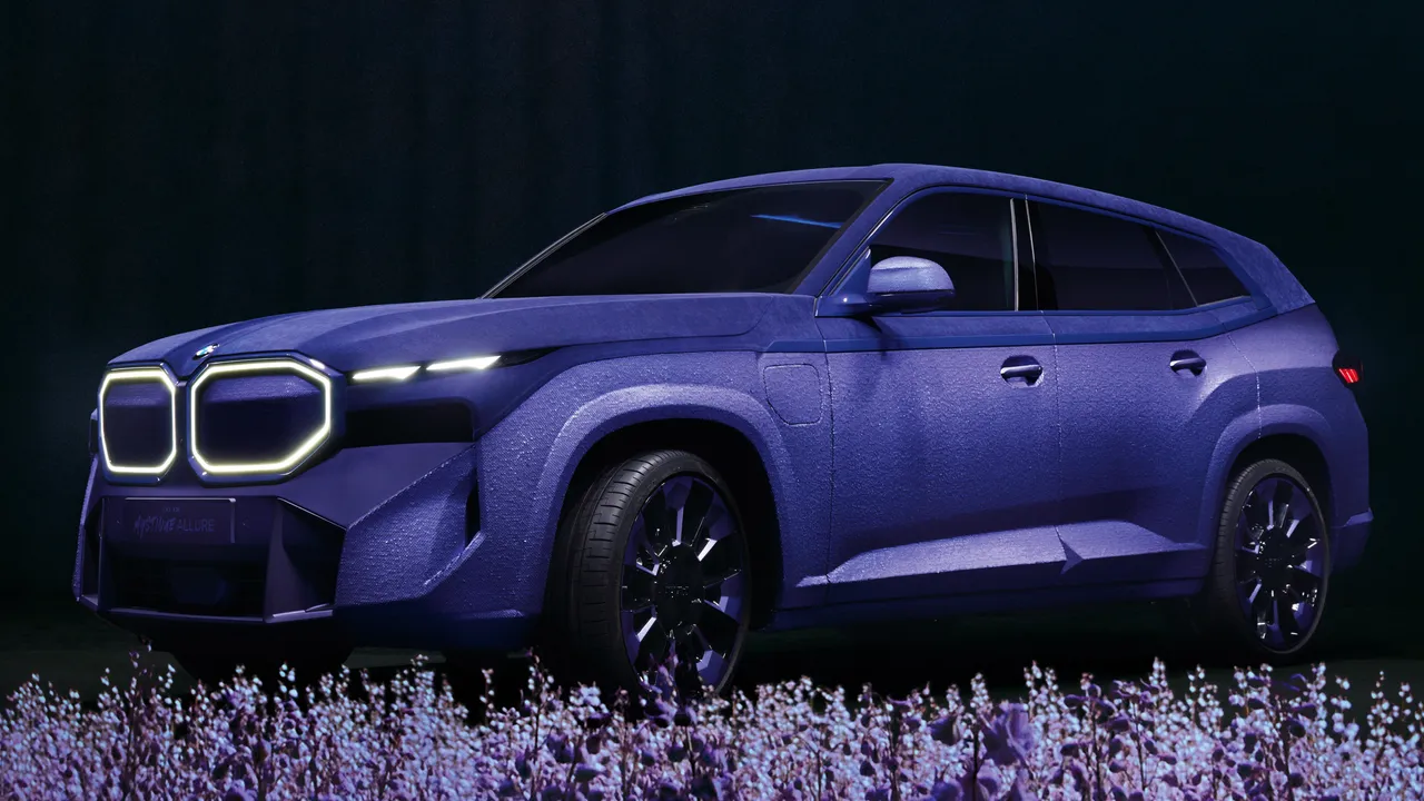 Cannes Film Festival: Velvet-covered BMW XM Mystique Allure unveiled