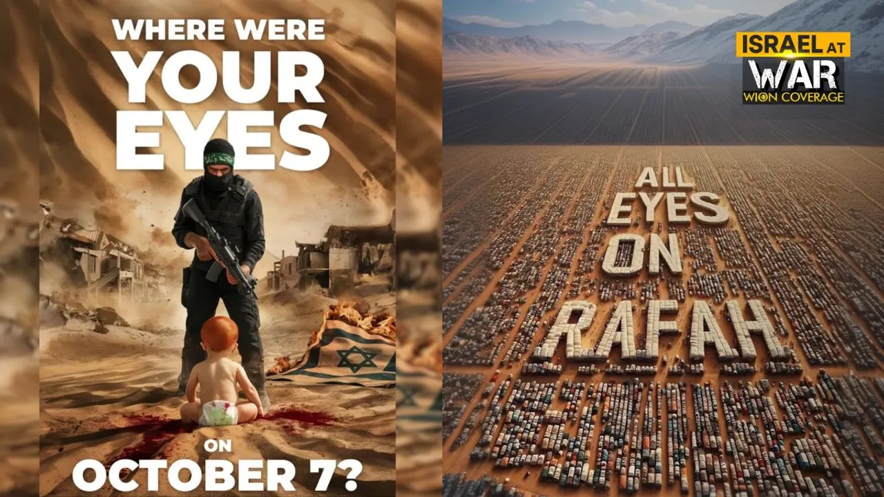 Israel hits back at pro-Palestine 'All Eyes on Rafah' image with 'Where ...