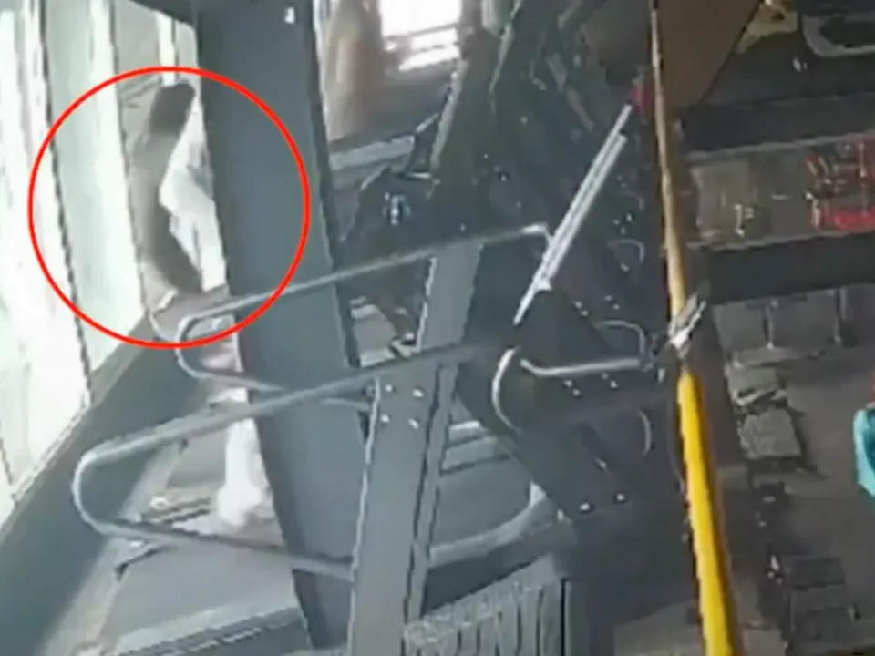 Scary! Woman trips off treadmill, falls out of third-floor gym window ...