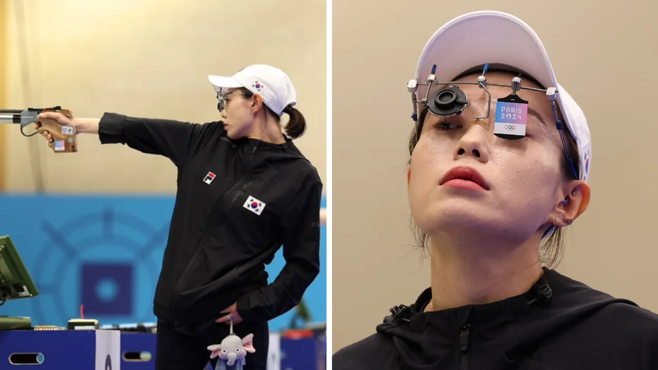 Olympics 2024: Shooter Kim Yeji's shooting glasses steal spotlight ...