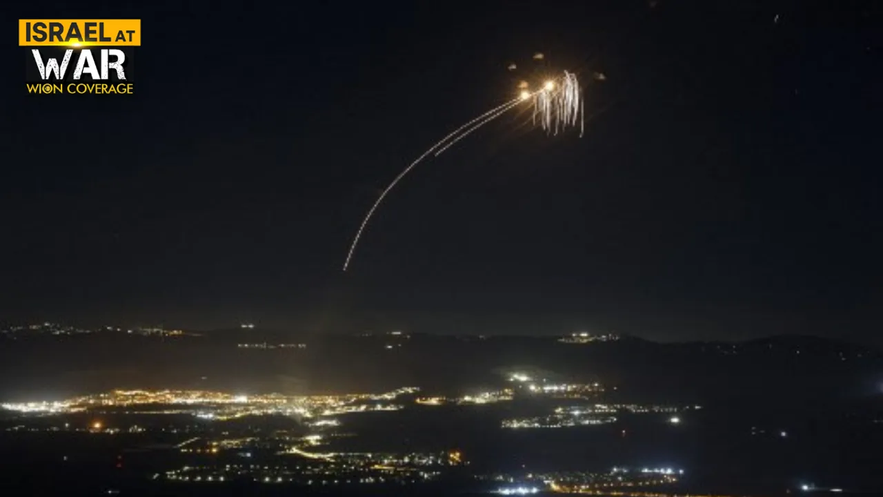 Video: Hezbollah's latest missile barrage activates Israel's Iron Dome