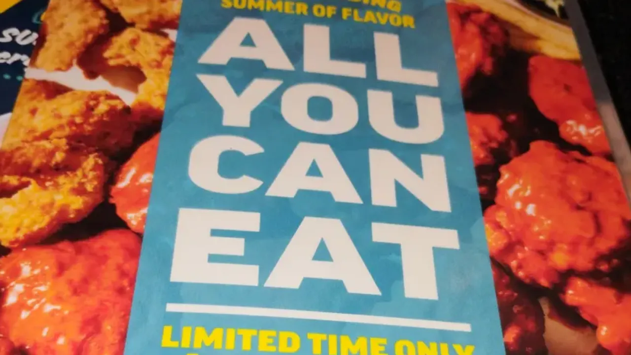 Woman jailed for trying to share 'all you can eat meal' with entire table