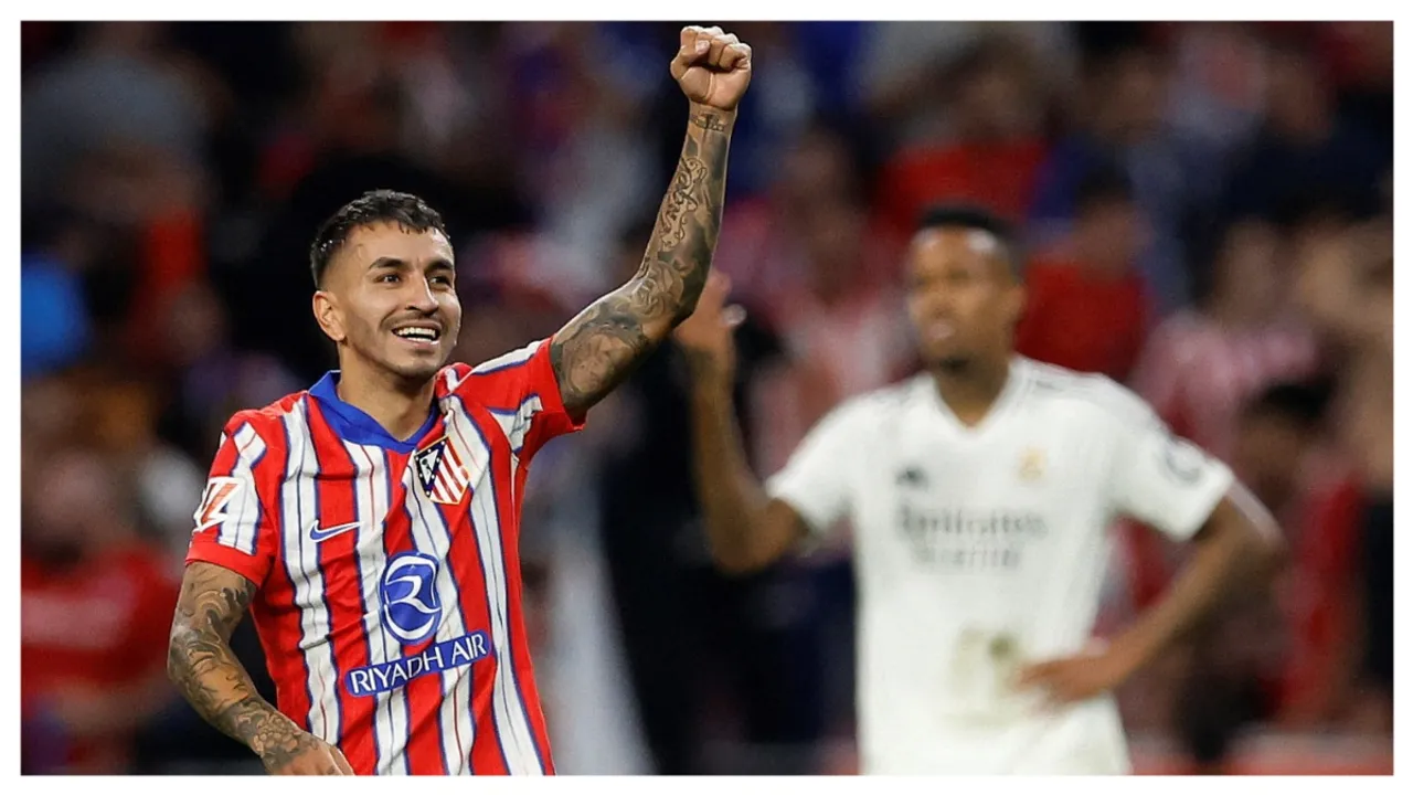 La Liga: Angel Correa snatches Atletico Madrid spiky derby draw vs Real ...