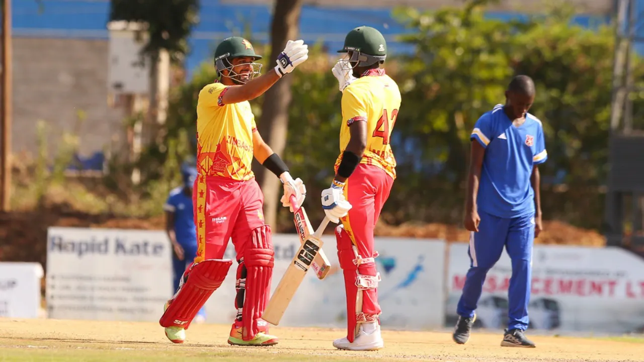 Zimbabwe cricket team runs riot in Gambia capitulation as records ...