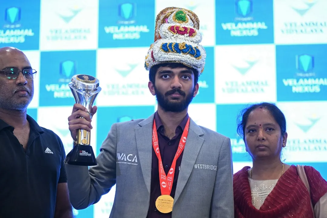 WATCH | Gukesh, youngest world chess champion, returns home after ...