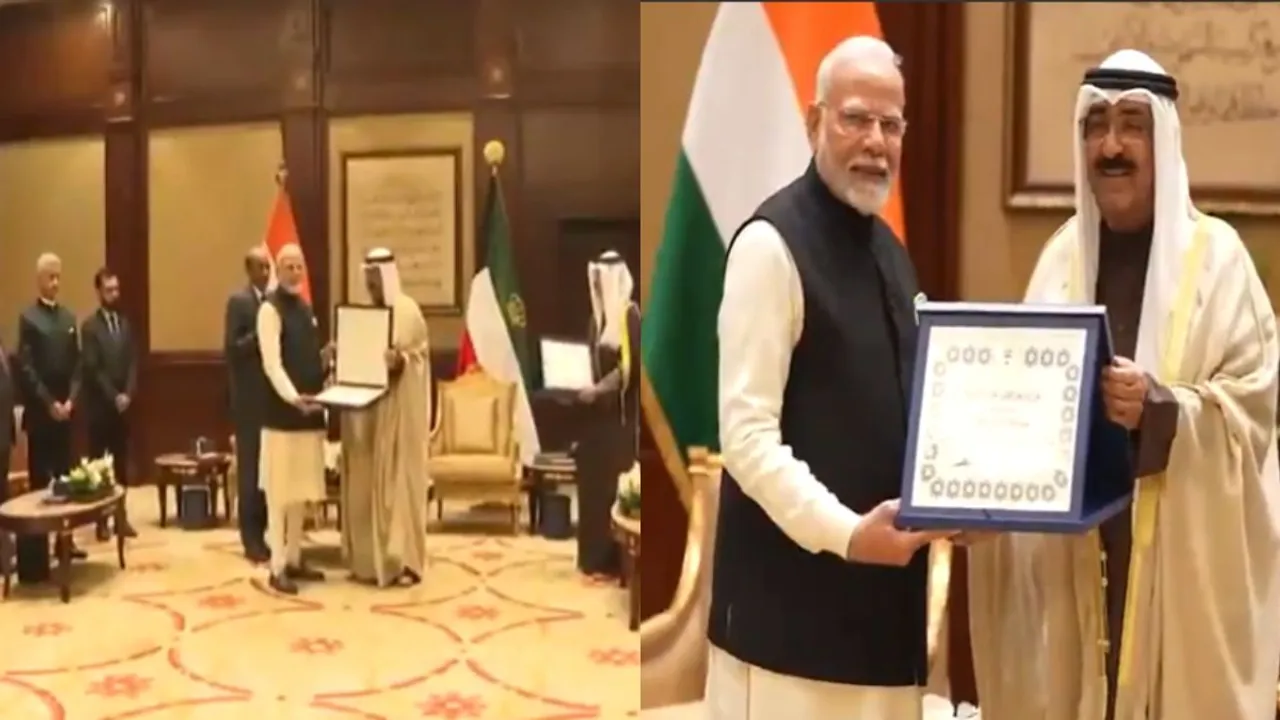 Indian PM Modi conferred with Kuwait's highest honour, The Order of ...