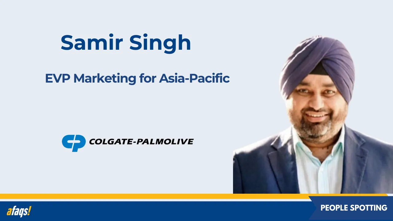 Samir Singh appointed as EVP of Marketing for Colgate-Palmolive's Asia ...