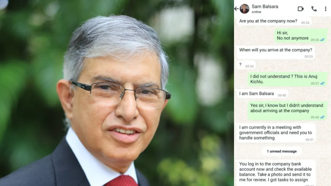 Madison World’s Sam Balsara cautions against WhatsApp impersonator