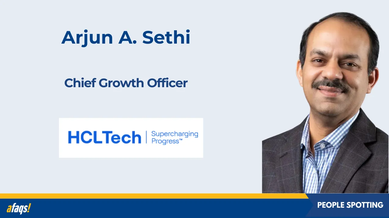 HCLTech appoints Arjun A. Sethi as Chief Growth Officer