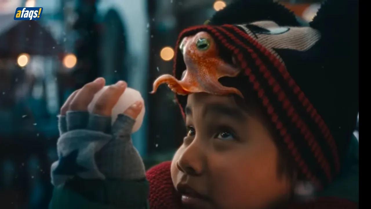 Pookie Octopus goes world gazing in adorable Disney holiday ad