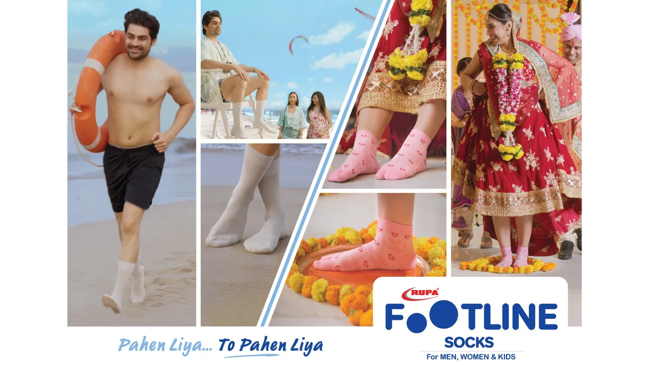 Rupa Footline unveils new identity with "Pahen Liya to Pahen Liya" tagline