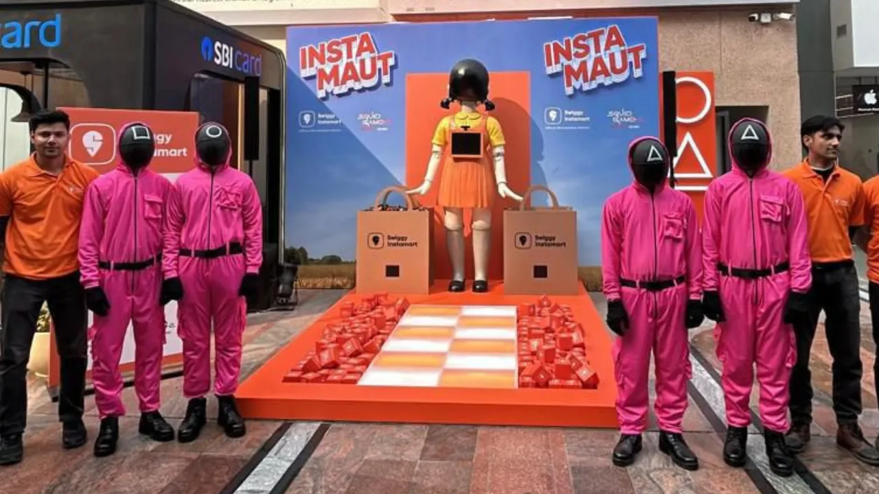 Swiggy Instamart & Netflix deliver Squid Game merch in 10 minutes