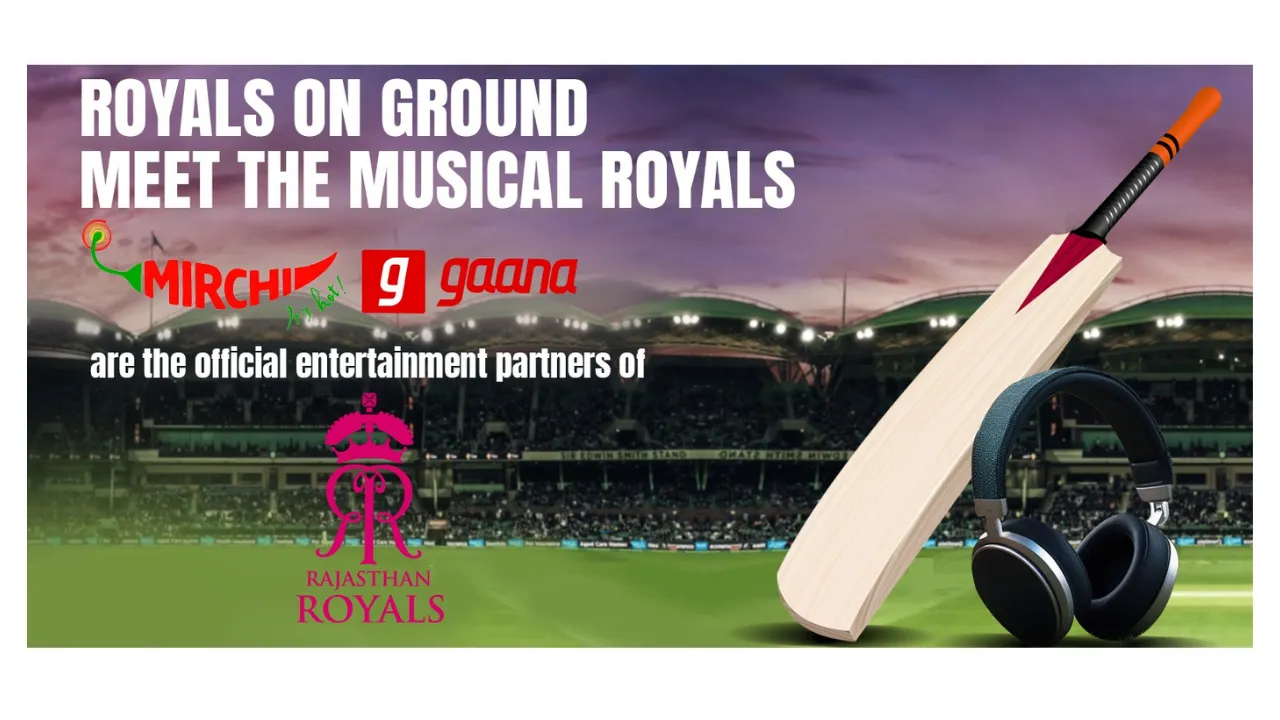 Rajasthan Royals names Mirchi & Gaana official entertainment partners ...