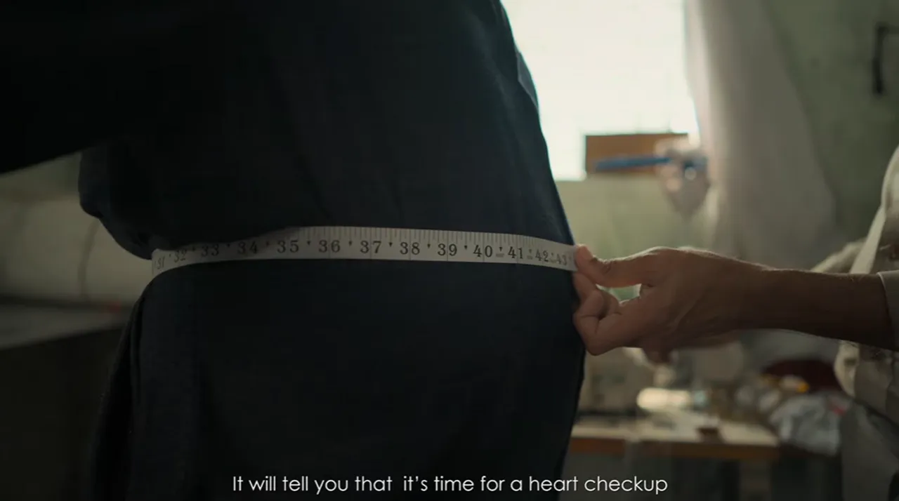 Tailors become soothsayers for ACKO's heart health ad
