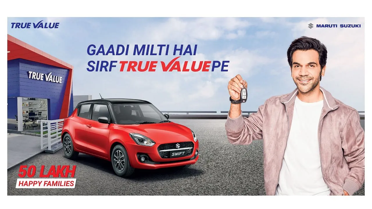 Maruti Suzuki True Value launches #SirfTrueValuePe campaign