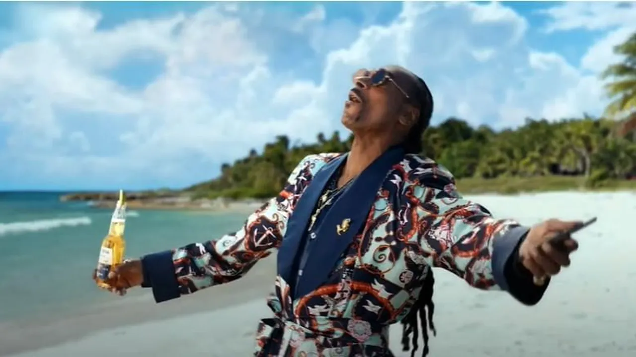 American rapper Snoop Dogg stars in Corona ads
