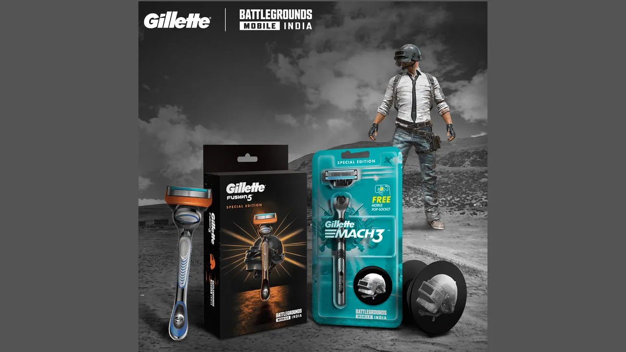 Gillette announces BATTLEGROUNDS INDIA collaboration