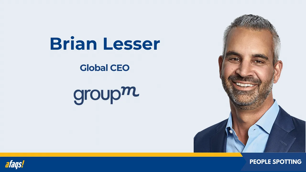WPP names Brian Lesser as global CEO of GroupM