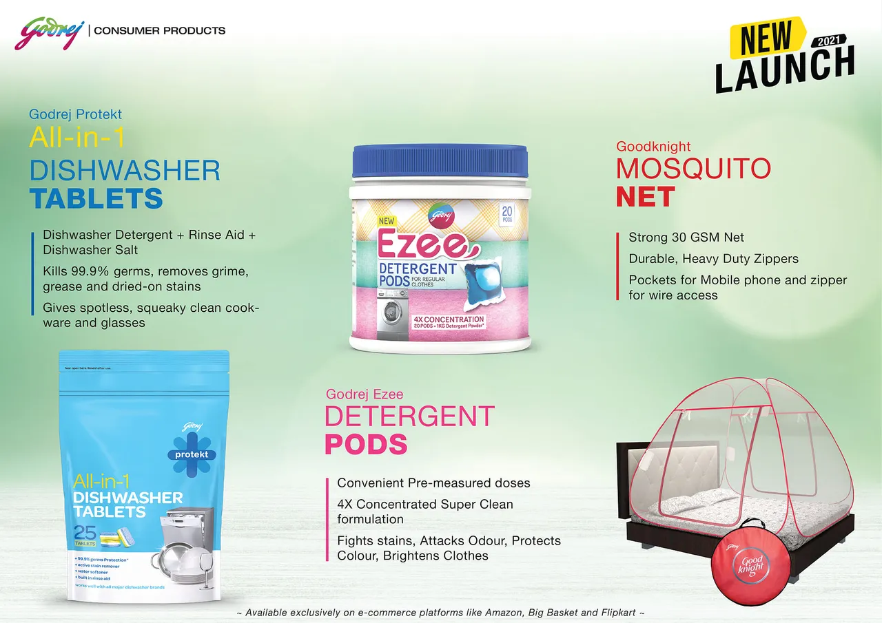 Godrej Consumer Products expands e-com business, rolls out three products