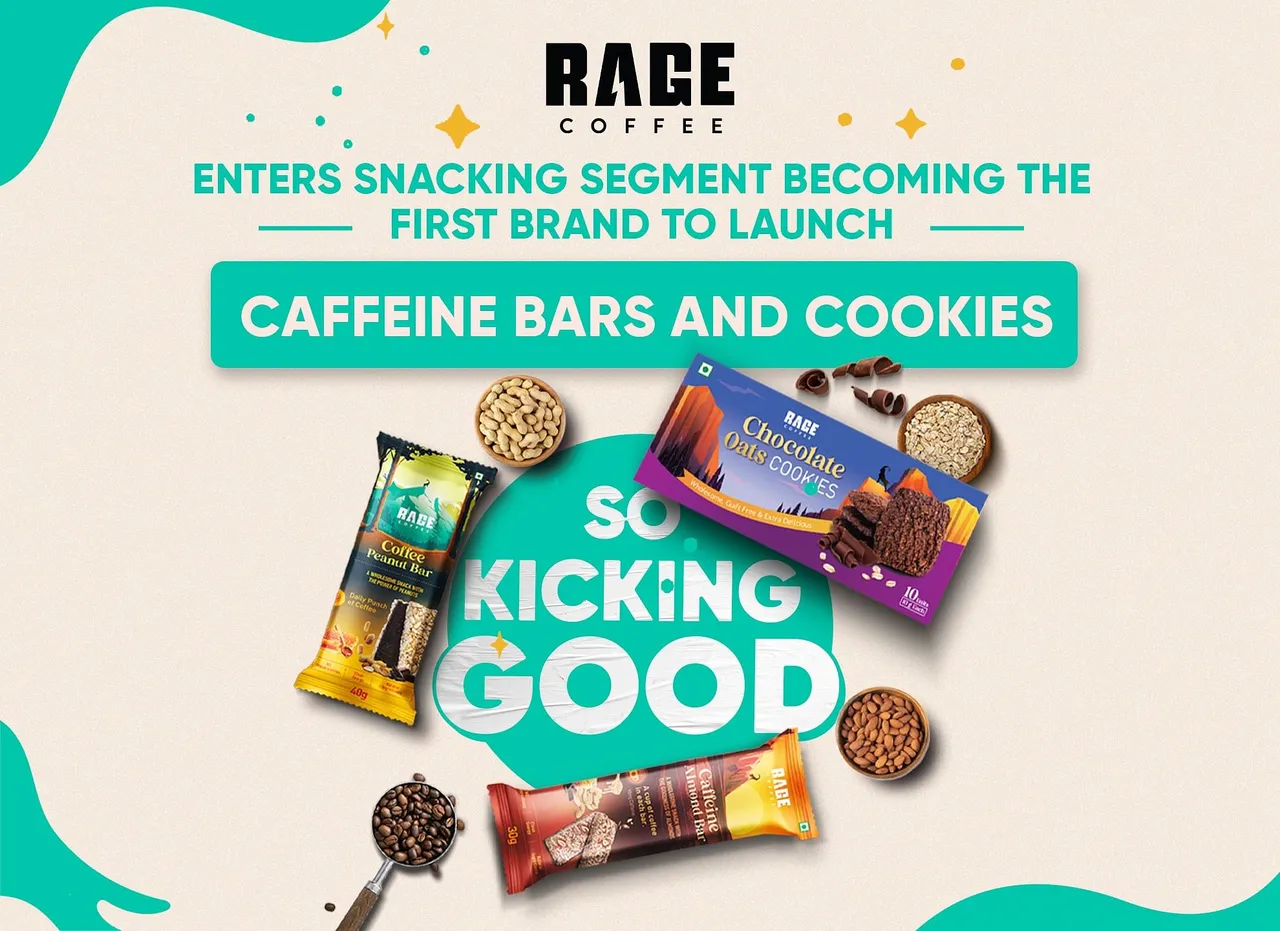 Rage Coffee enters snacking segment with the launch of caffeine bars ...